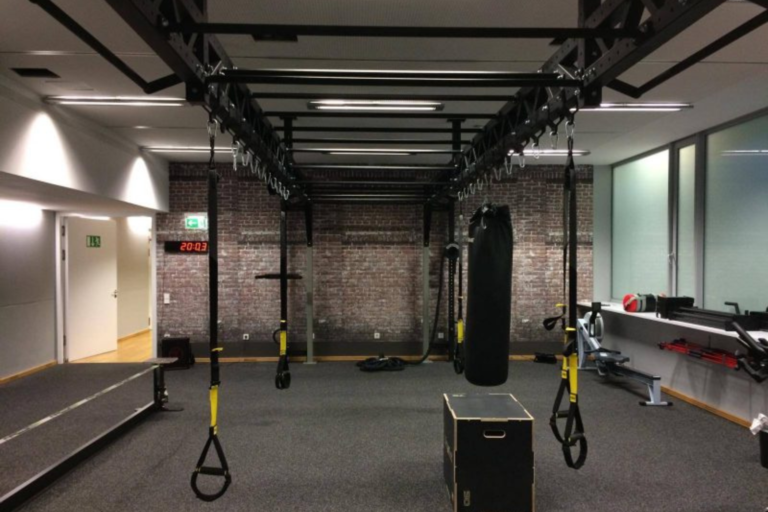 Installing a 10 m long ceiling steel grid without support pillars - an ...