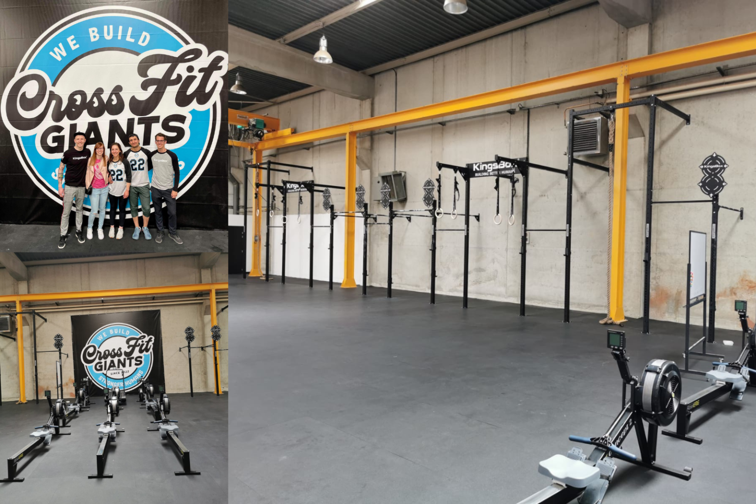 Equipping an 1300 m2 gym in Paris suburbs? Challenge accepted! CrossFit ...