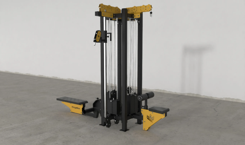 Introducing the KingsBox Pulley Tower | Gym Pulley System