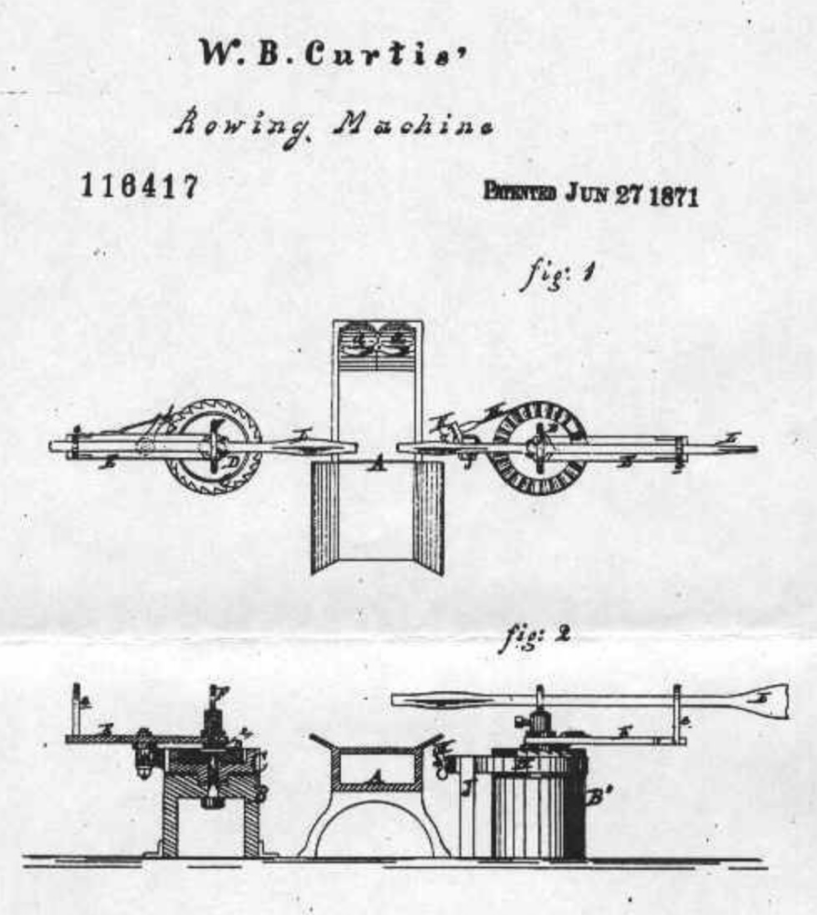 Rowing machine | History from the 8th century to the present day