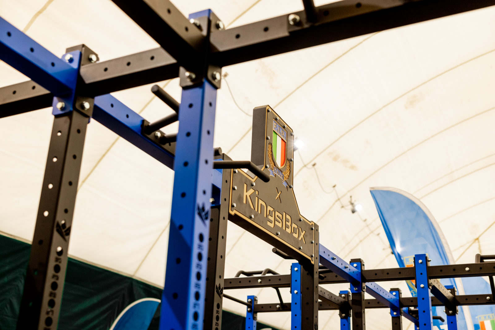 A strength camp gym for the Italian national Rugby team.